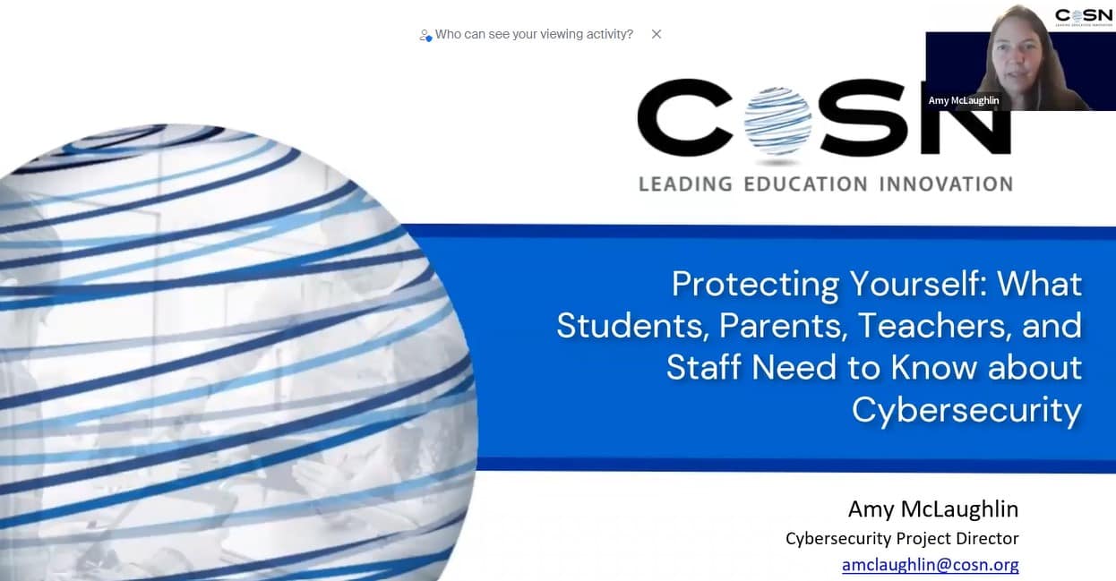 Protecting Yourself: What Students, Parents, Teachers, and Staff Need ...