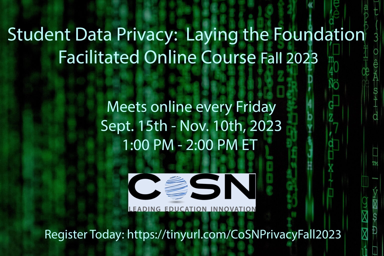 Event Calendar | CoSN