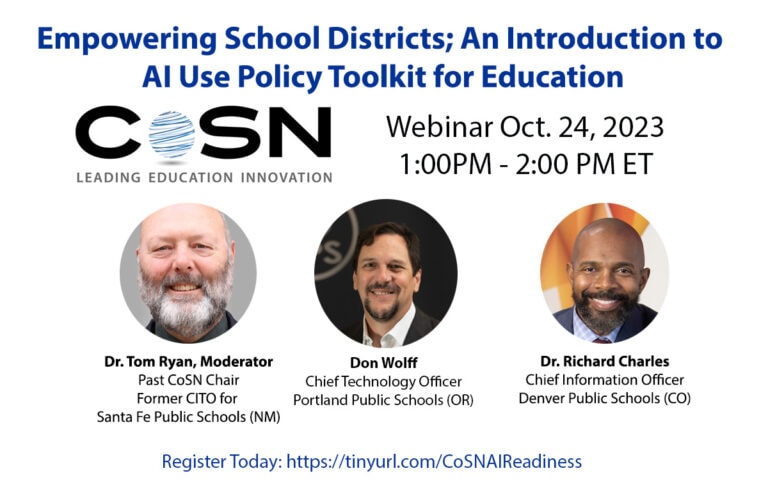 Artificial Intelligence in K-12 Education | CoSN Guidelines