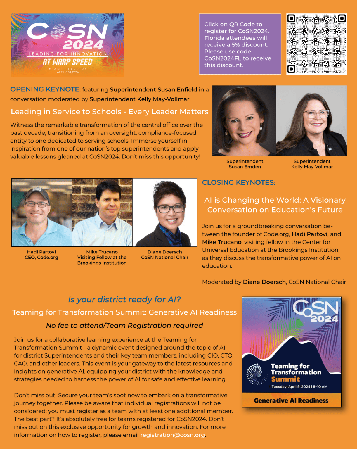 Florida Superintendents at CoSN2024 | CoSN