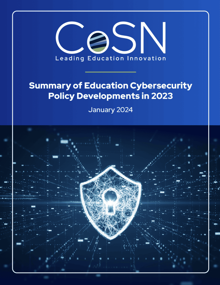 K-12 Cybersecurity Framework & Resources | CoSN