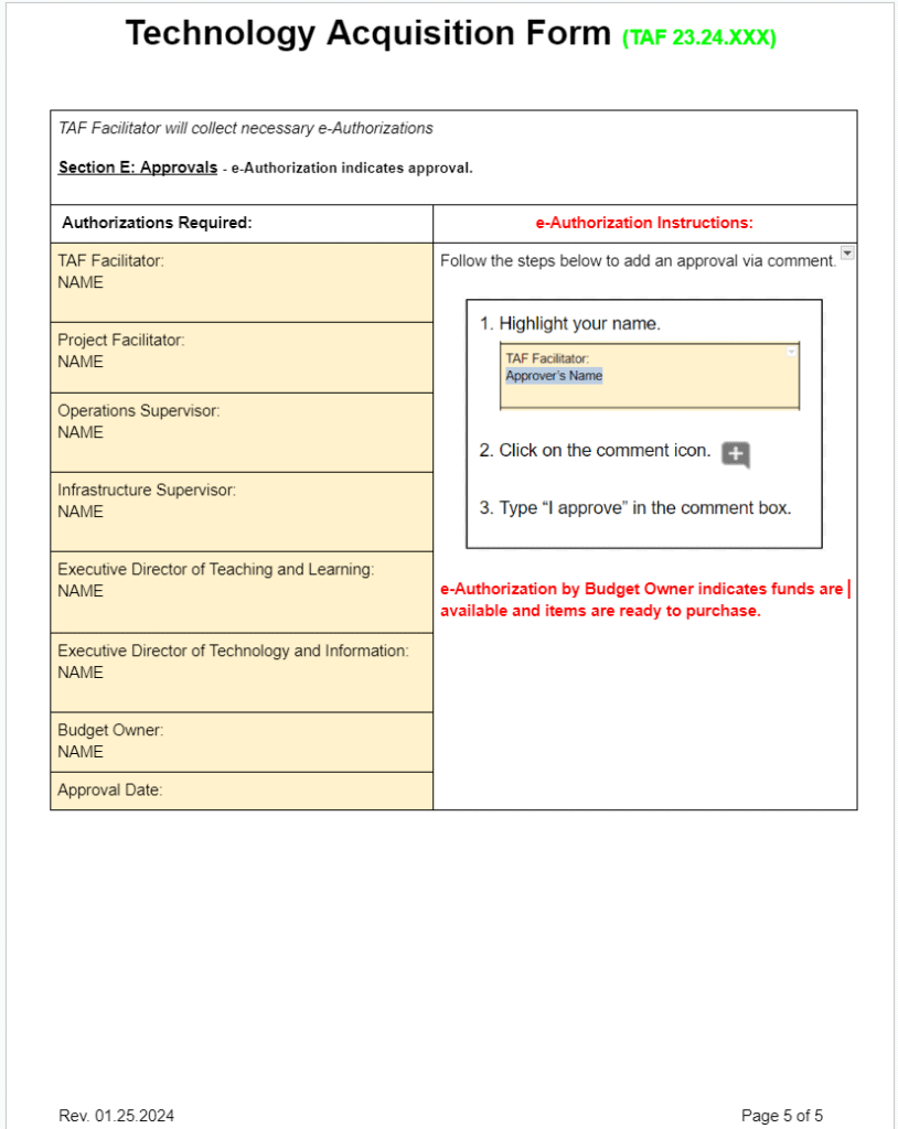 Designing a Technology Acquisition Process | CoSN