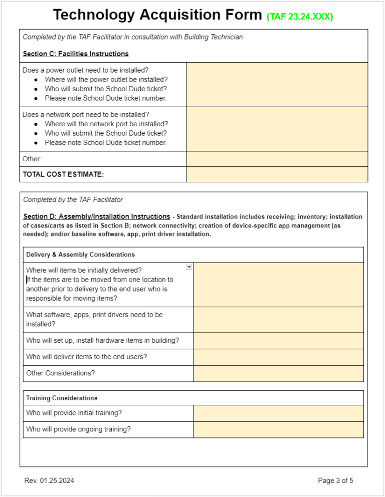 Designing a Technology Acquisition Process | CoSN